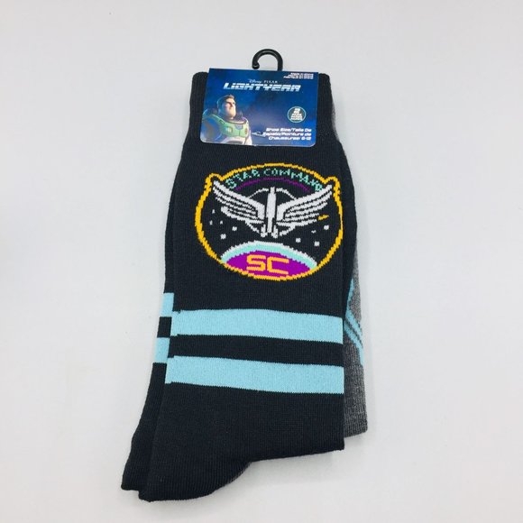 Centric | Underwear & Socks | Disney Pixar Lightyear Mens Crew Socks 62 ...